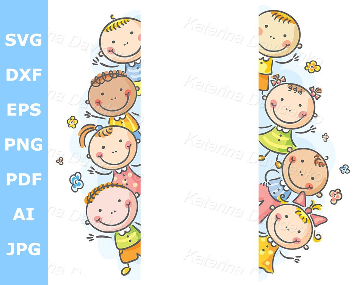 Kids Photo Frame Clip Art