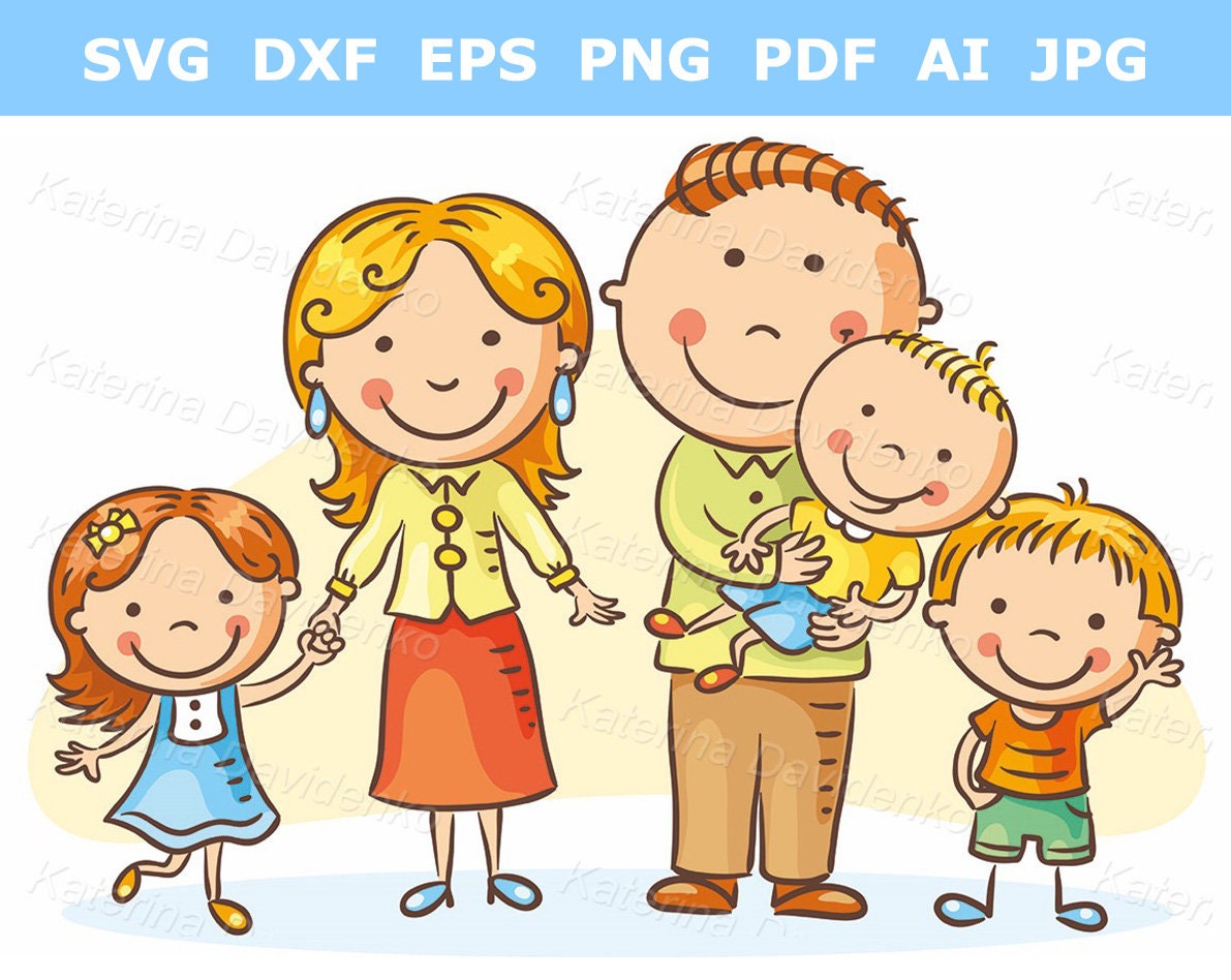 Parents Playing With Children Clipart