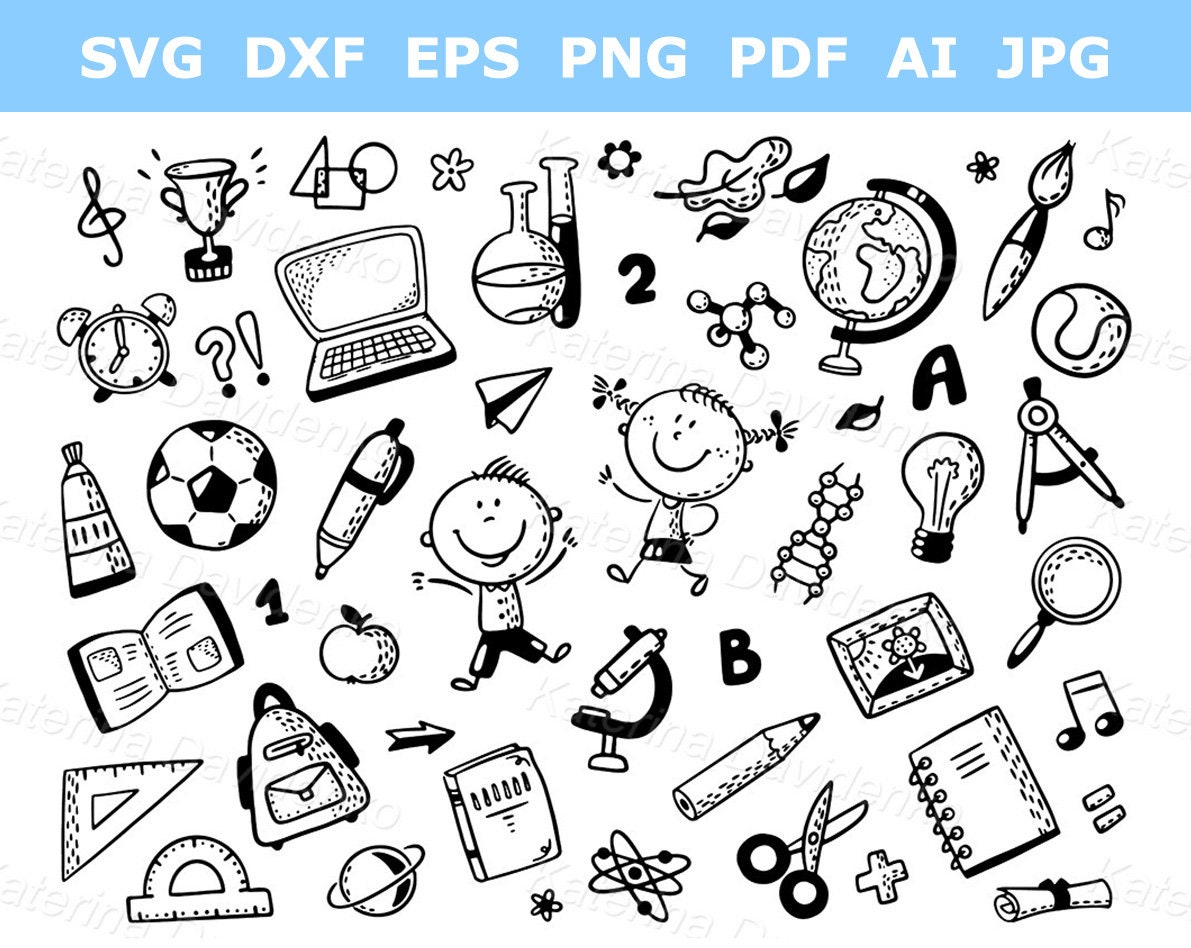 School Subjects Clip Art Free