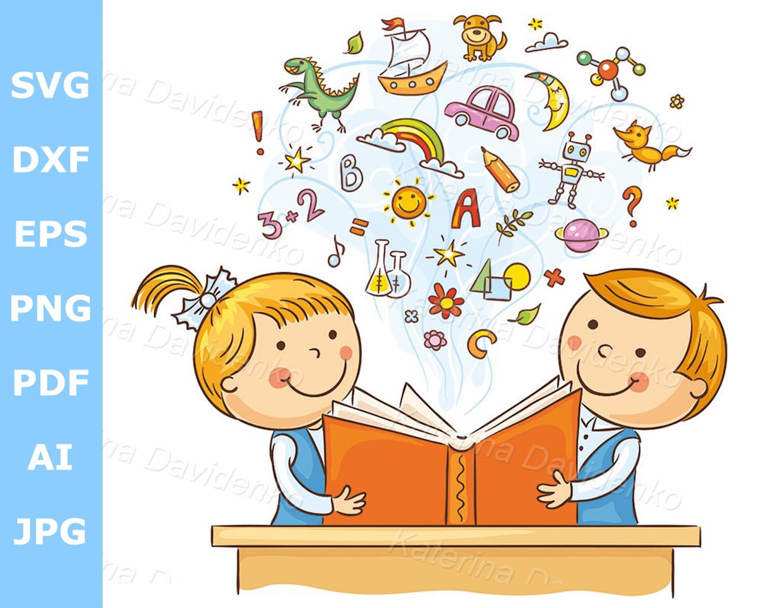 Animated Reading Clipart