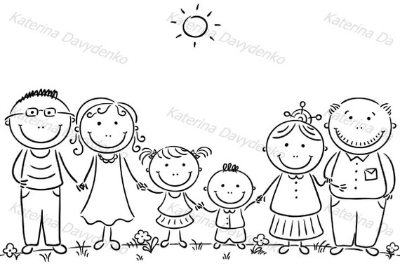 Two Boys Clipart Black And White