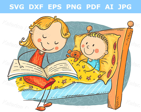 Reading Time Clip Art