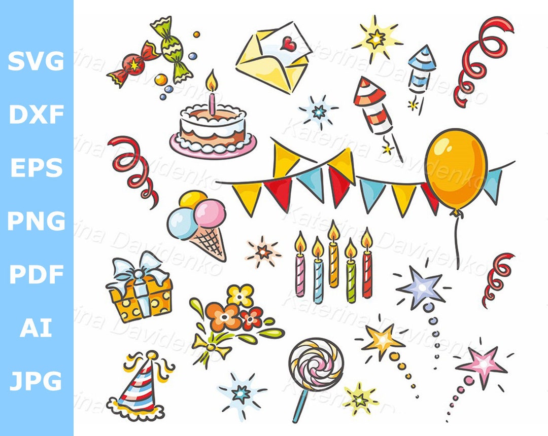 Happy January Birthday Clipart