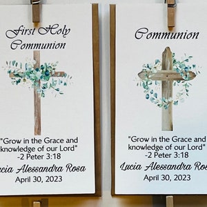 Religious Cross Seeds Communion First Holy Communion Baptism Seed ...