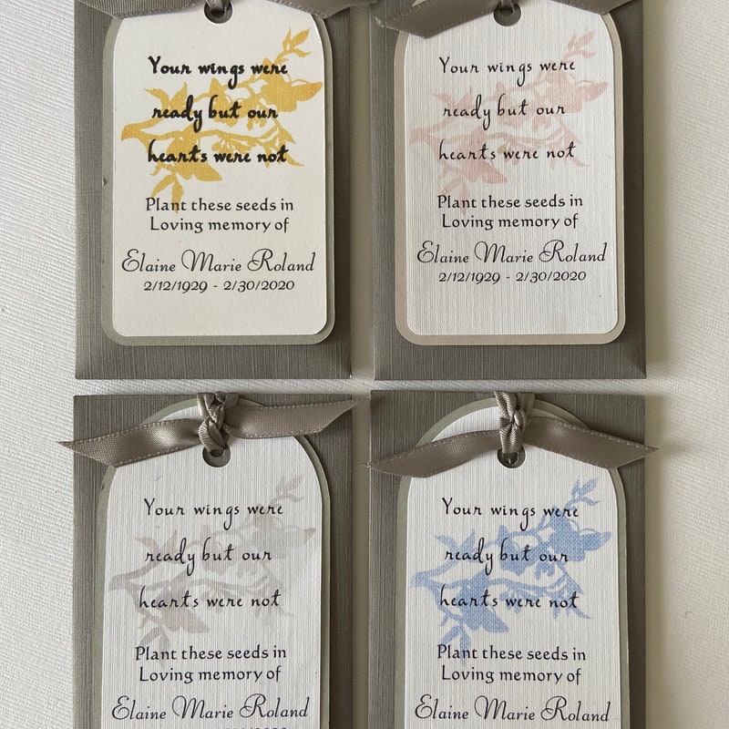 Memorial Seeds - Etsy
