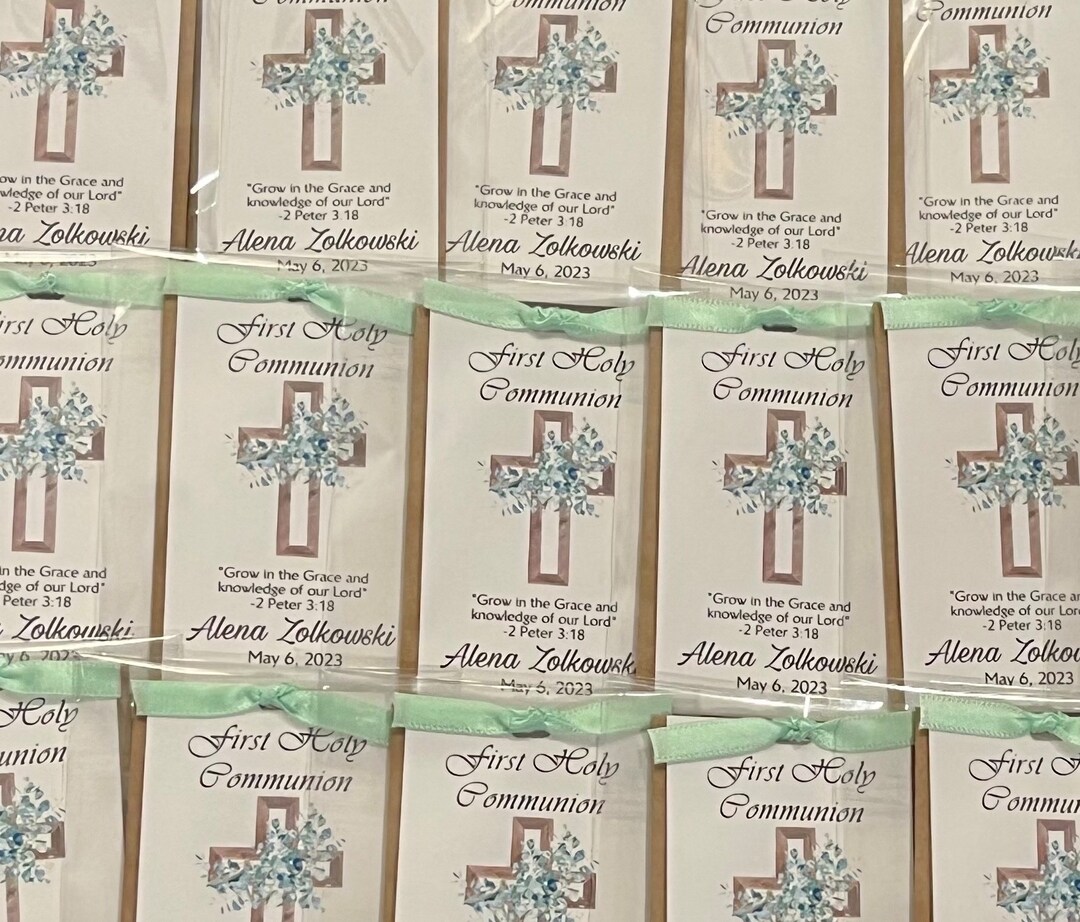 Religious Cross Seeds Communion First Holy Communion Baptism Seed ...