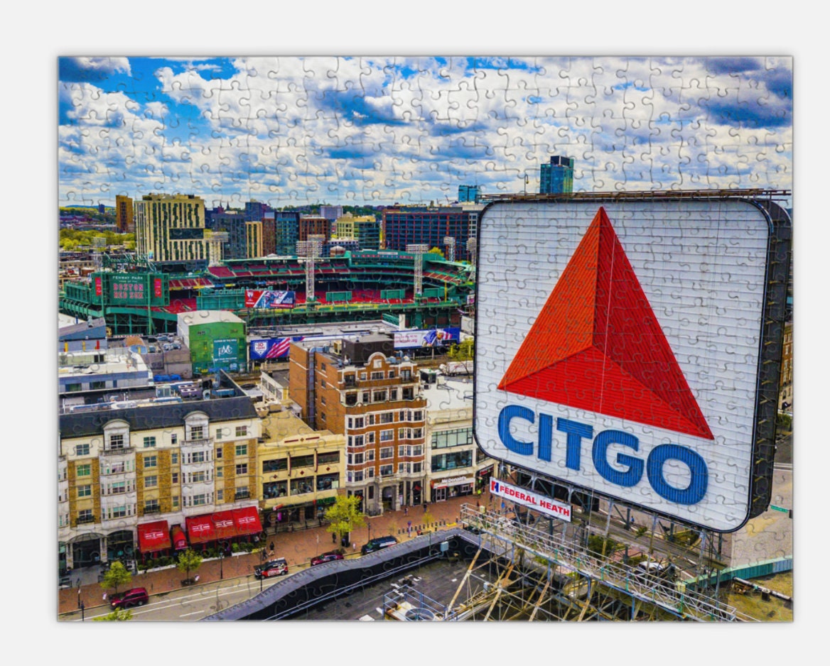 Fenway Park Puzzle Boston Red Sox Citgo "see IT Go" - Etsy