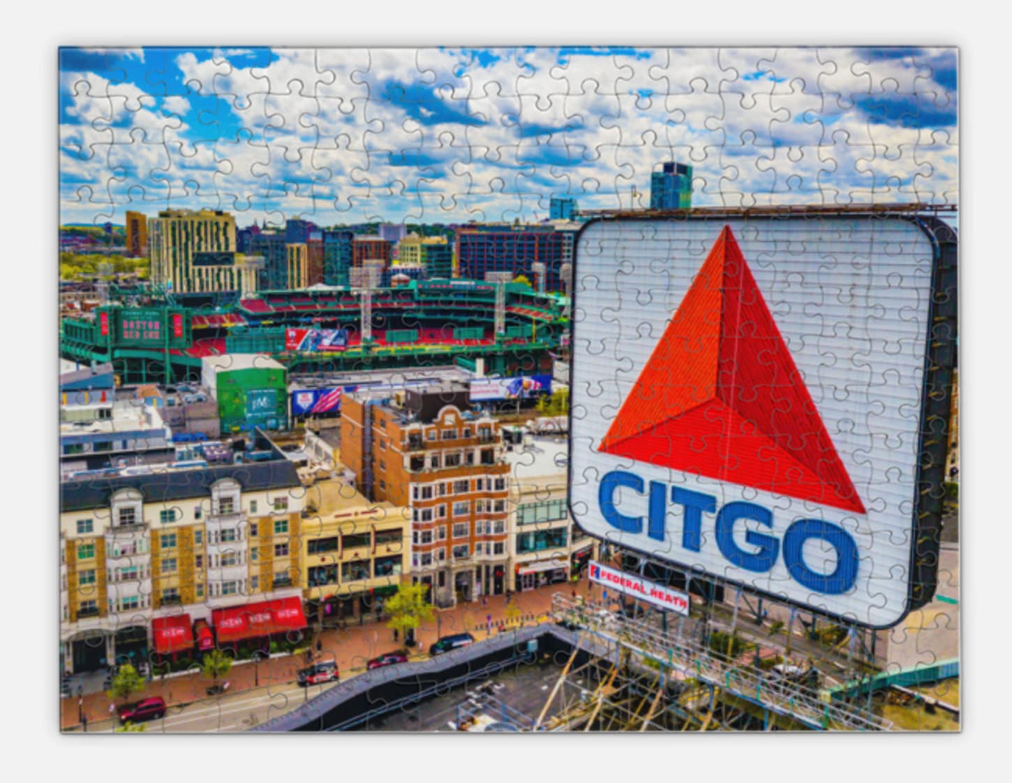 Fenway Park Puzzle Boston Red Sox Citgo "see IT Go" - Etsy