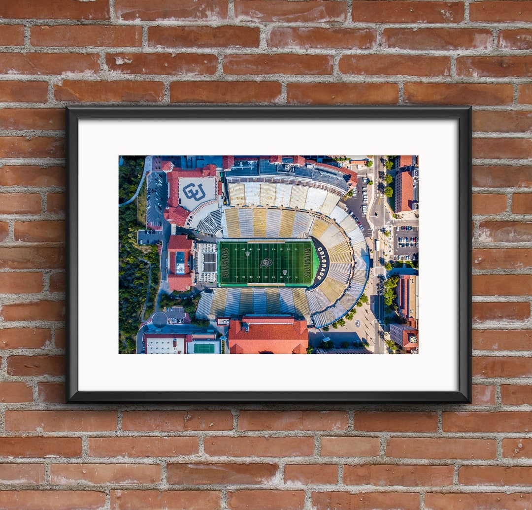 Folsom Field U of Colorado Aerial Photo - Etsy
