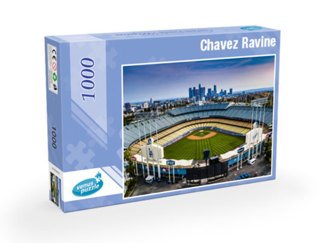 Dodger Stadium Puzzle, Los Angeles Dodgers, - Etsy