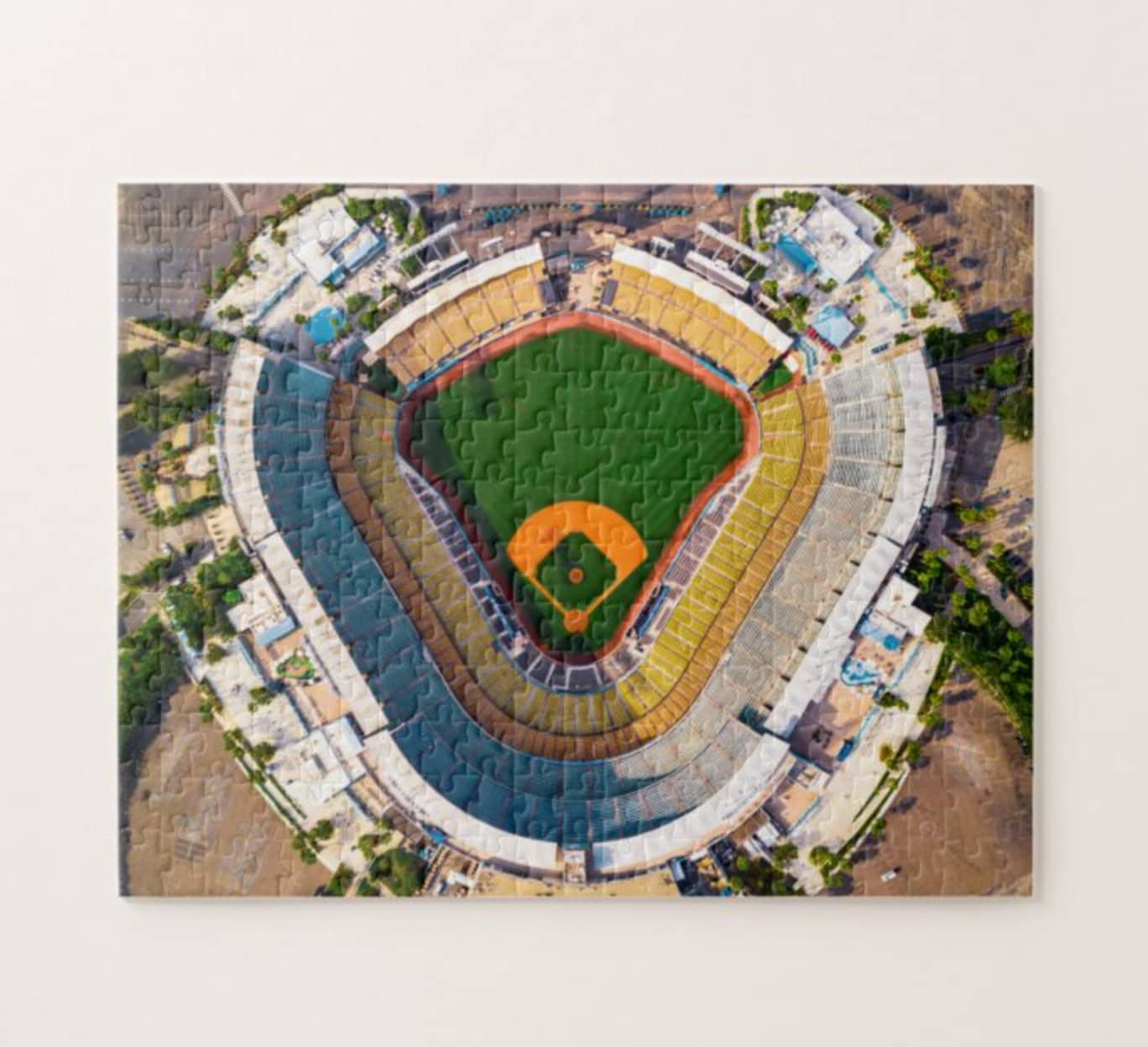 Dodger Stadium Puzzle, Los Angeles Dodgers - Etsy