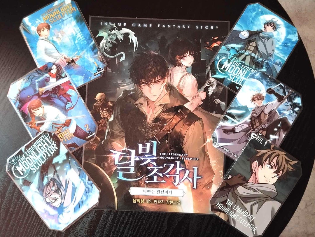 Set Webtoon, Manga Legendary Moonlight Sculptor - Etsy
