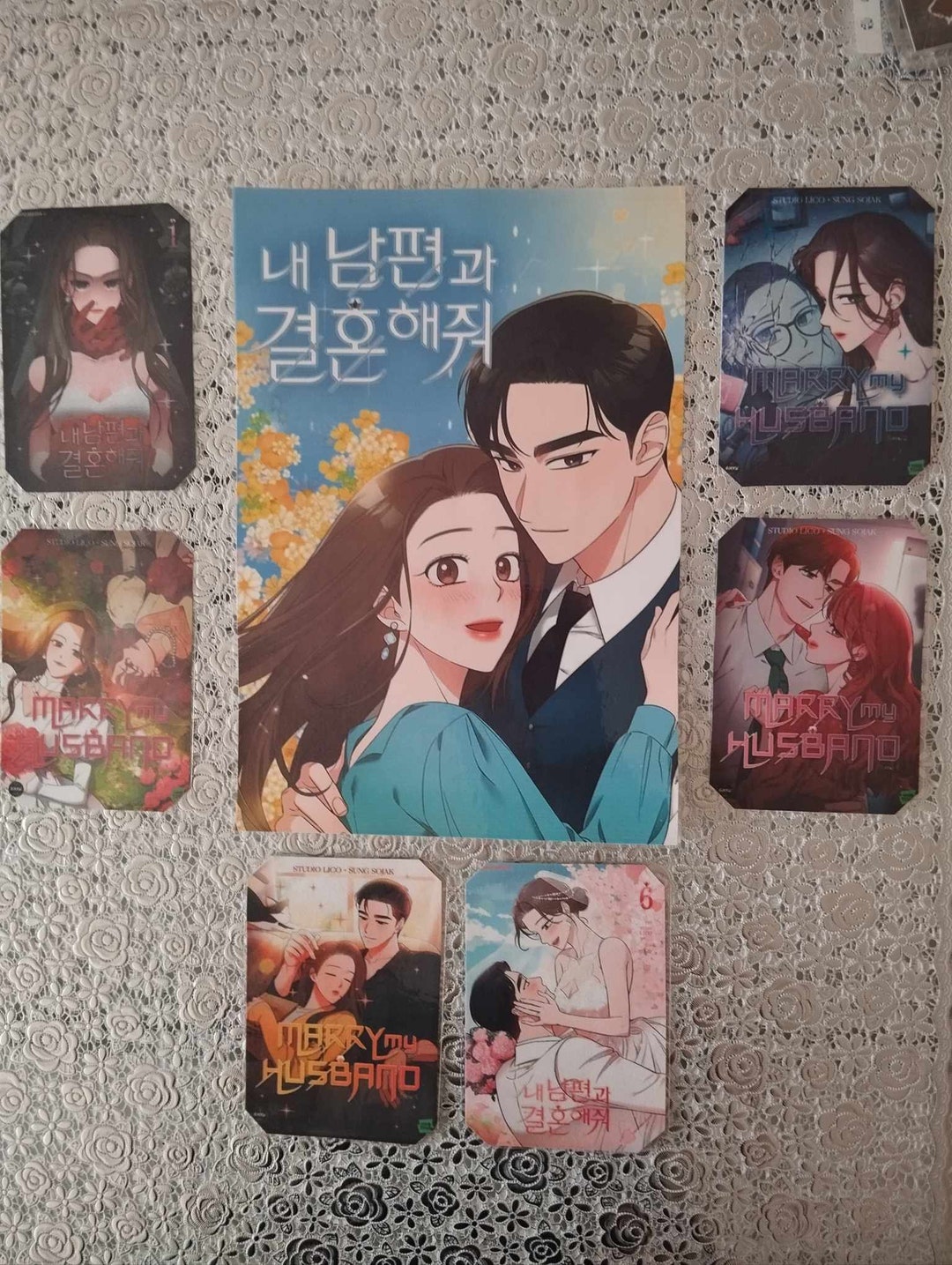 WEBTOON Theme Reception Set Marry My Husband - Etsy