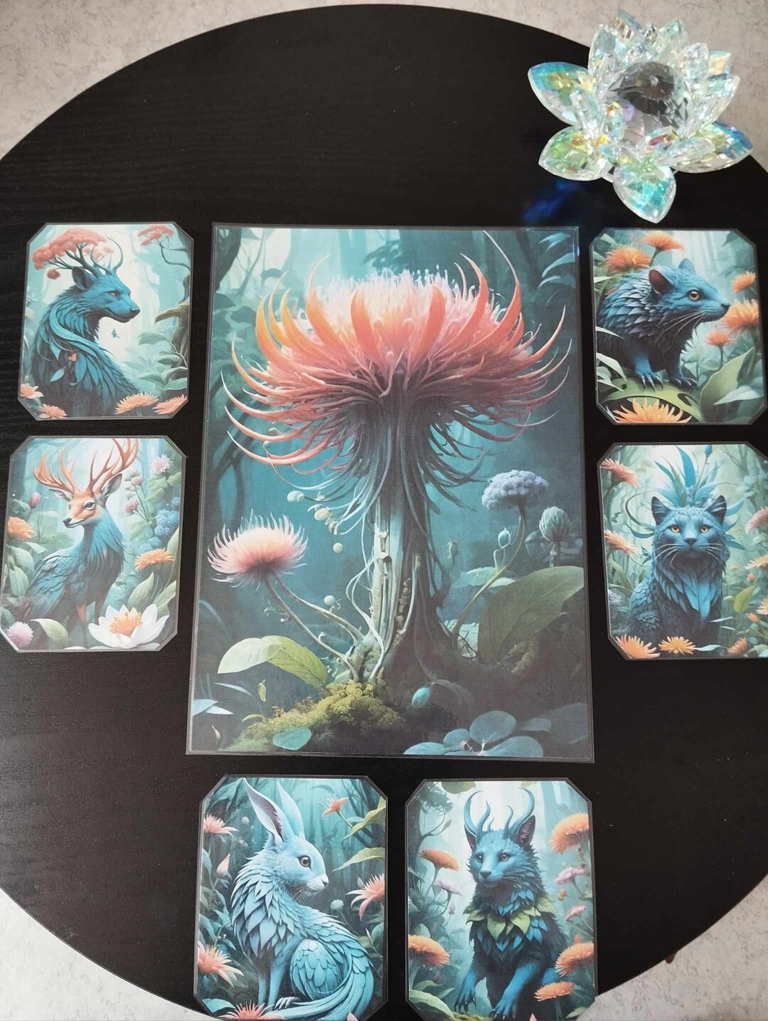 Reception Set 7 Pieces Enchanted Forest and Creatures - Etsy