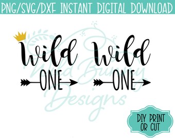 Wild one svg | Etsy