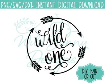 Wild one svg | Etsy