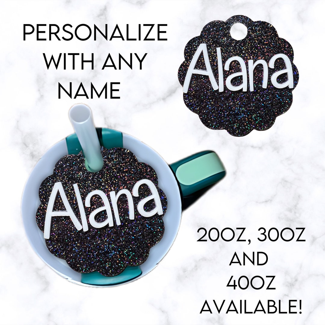 Stanley Cup Name Topper - Etsy