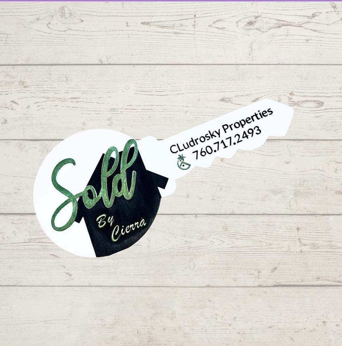 Personalized Real Estate Sold Sign - Etsy
