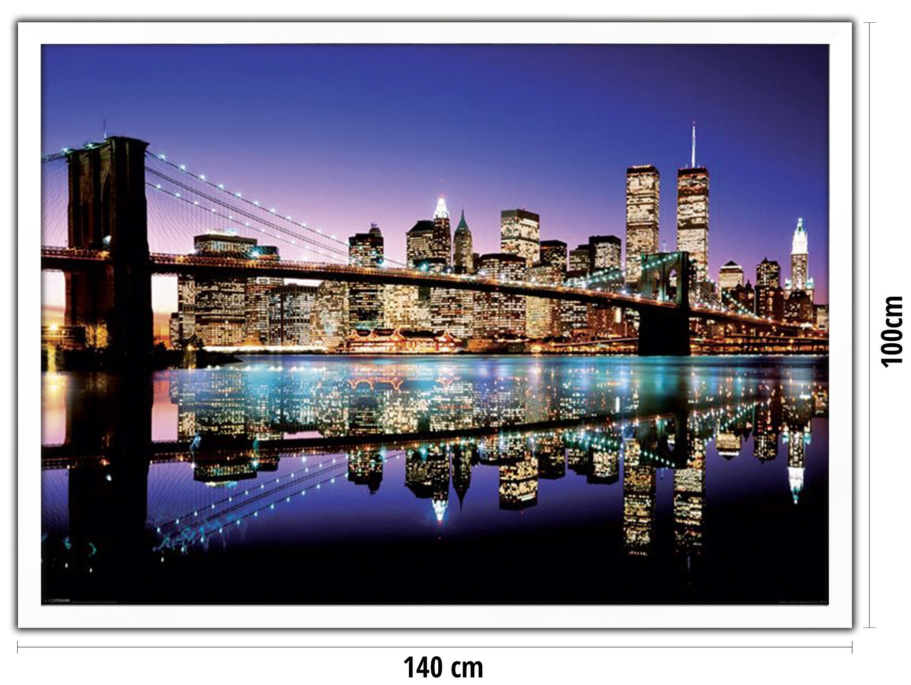 XXL Poster Frame 100 X 140 Cm White Picture Frame Giant Poser - Etsy UK