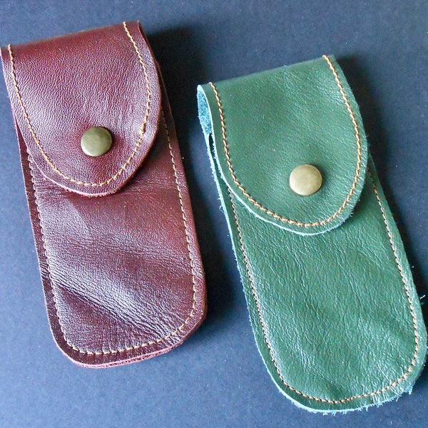 Leather Knife Pouch - Etsy