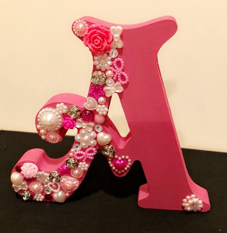 Personalised Free Standing Letter - Etsy