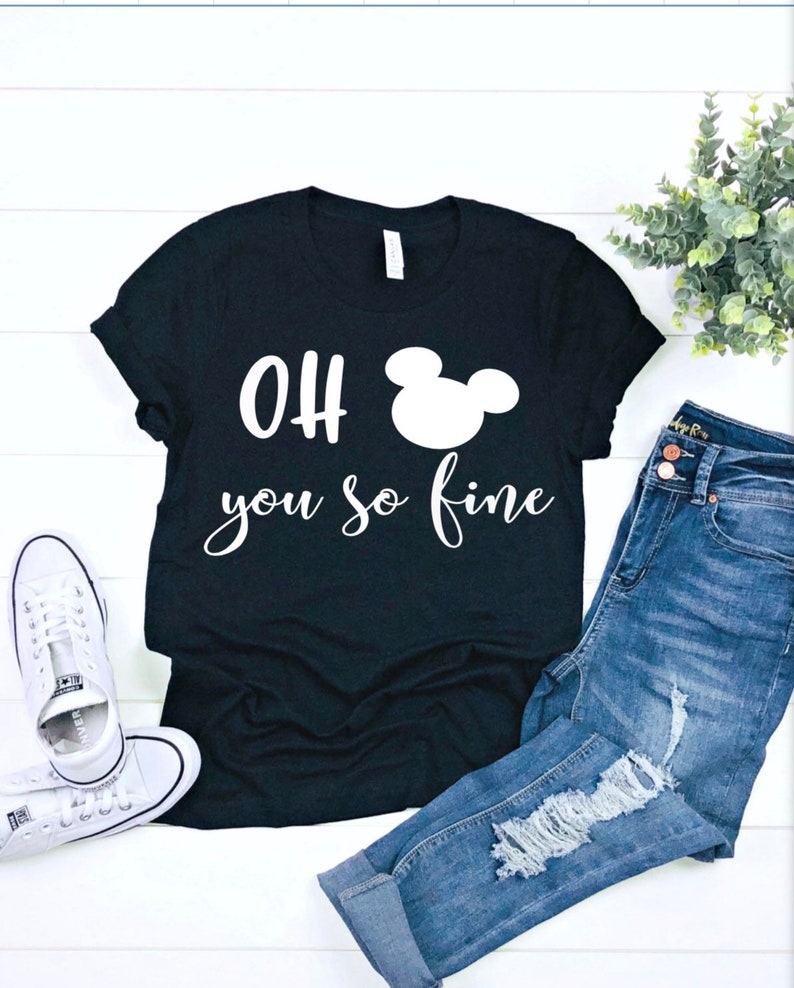 Oh Mickey You So Fine Shirt Women's Disney Shirt Disney | Etsy
