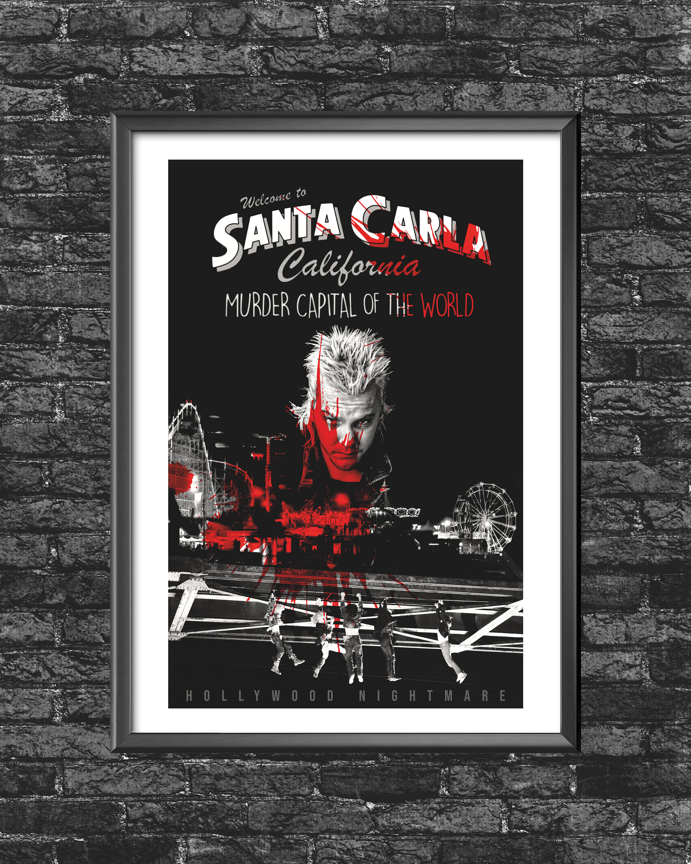 Lost Boys Movie Poster | Horror Wall Art