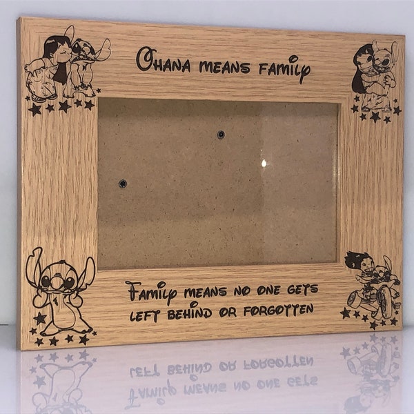 Lilo and Stitch Picture Frame - Etsy UK