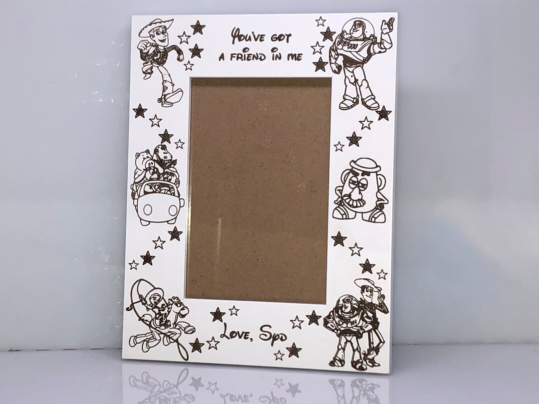 Disney Toy Story Photo Frame Personalised and Engraved With Your Choice ...