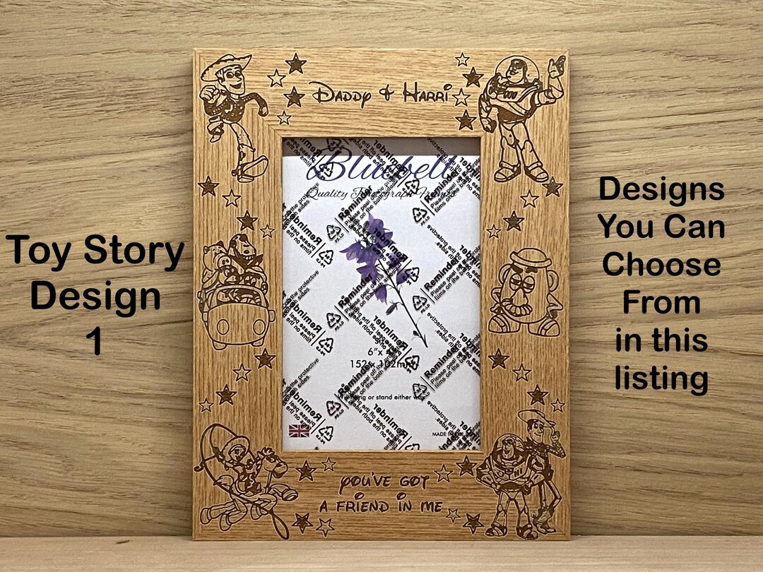 Disney Toy Story Photo Frames Personalised and Engraved With Your ...