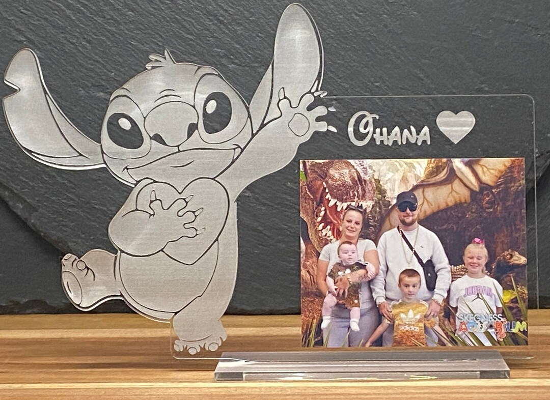 Disney Stitch Photo Plaque Personalised Best Friend Gift With Your ...