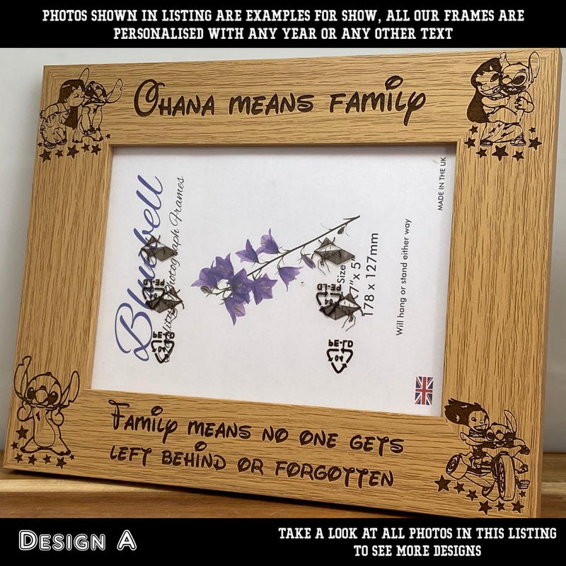 Marco foto stitch - Etsy México