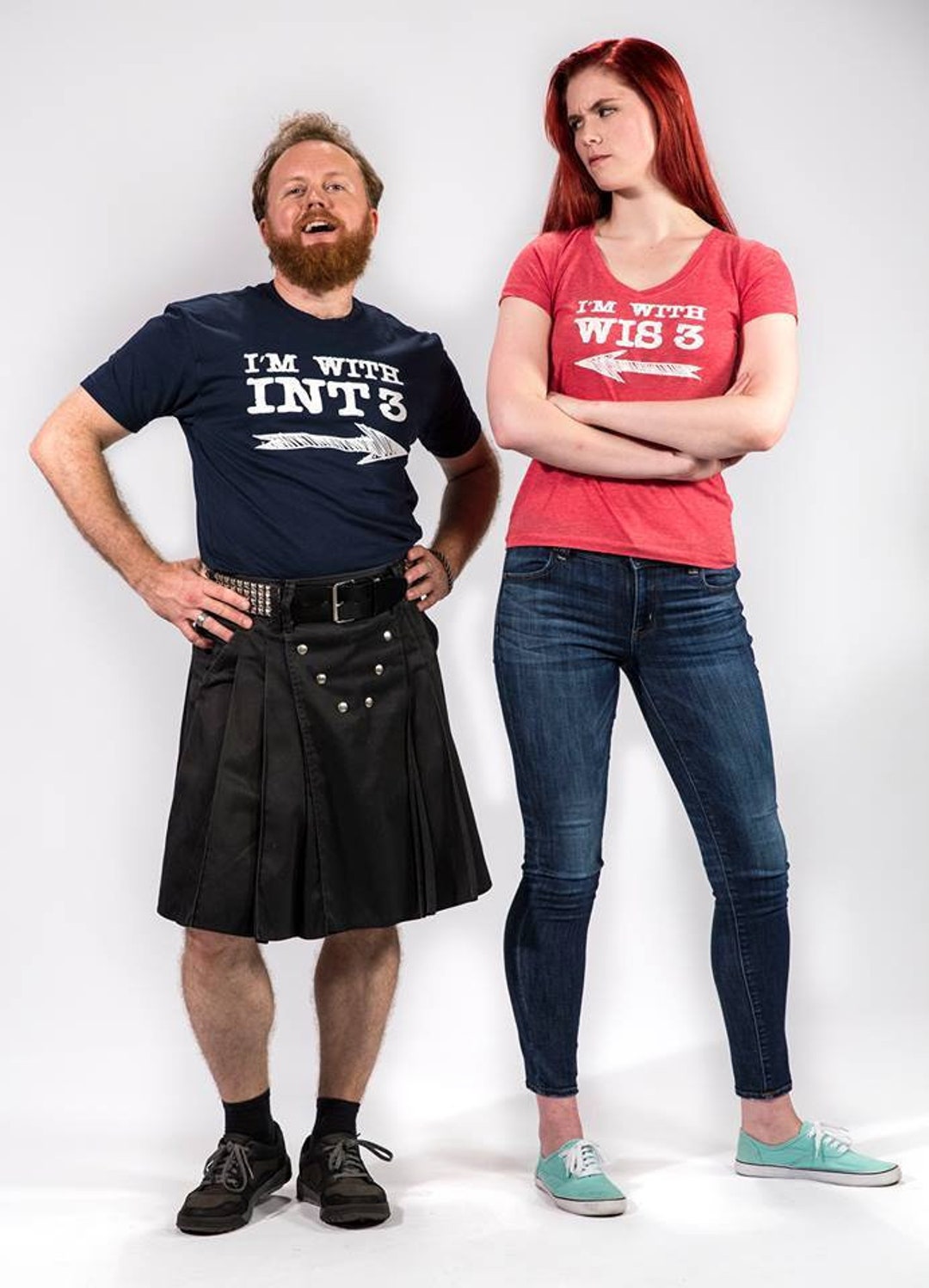 I'm With WIS 3 RPG D&D Pathfinder Shirt | Dungeons and Dragons Modifier ...