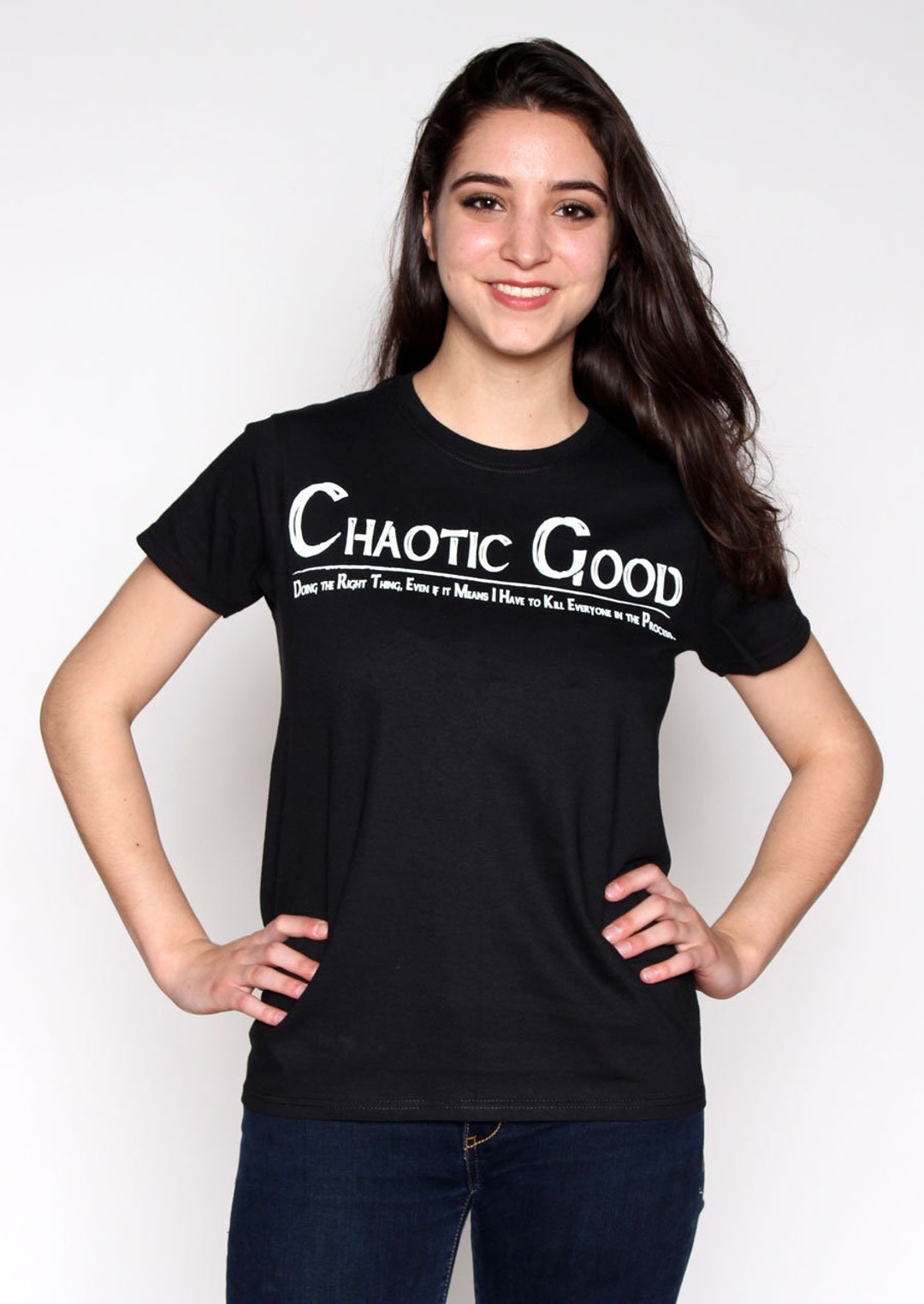 Chaotic Good Alignment Shirt: RPG Gamer Tee - Etsy