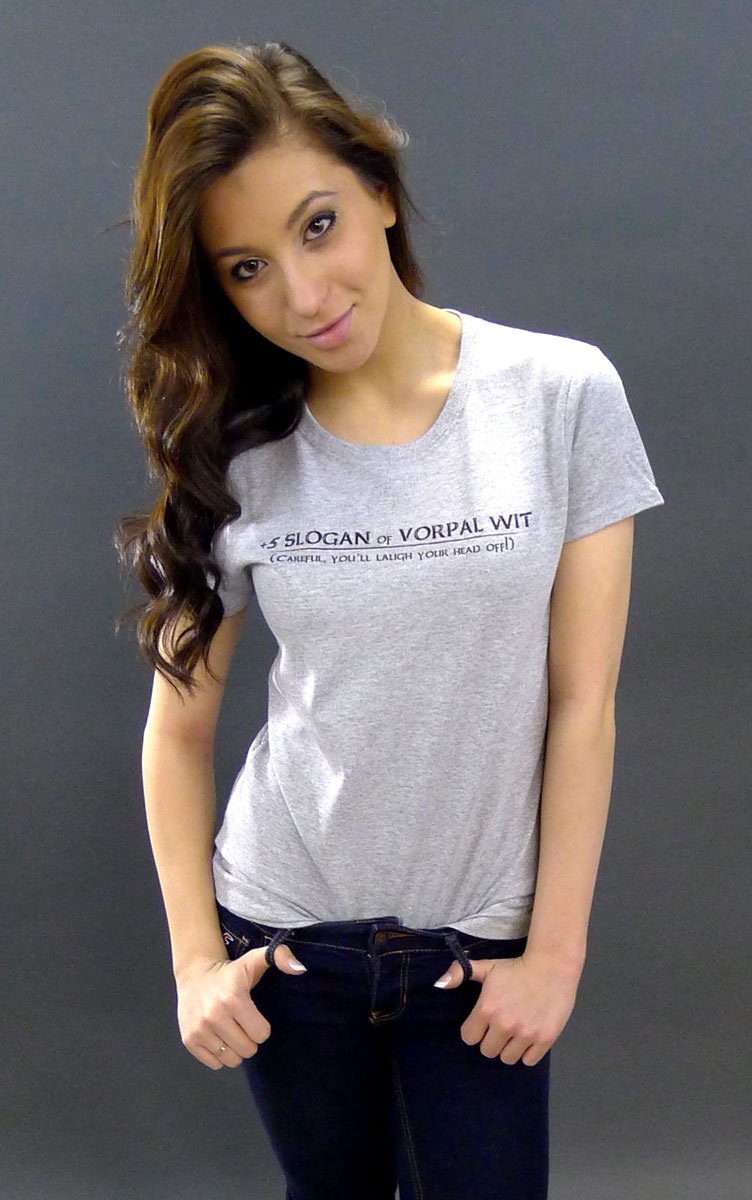 Slogan of Vorpal Wit 5 Shirt Dnd Tee Modifier Dungeons and Dragons Gift ...