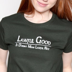 Lawful Good RPG Shirt: Dungeons and Dragons Tee, Gamer Gift - Etsy
