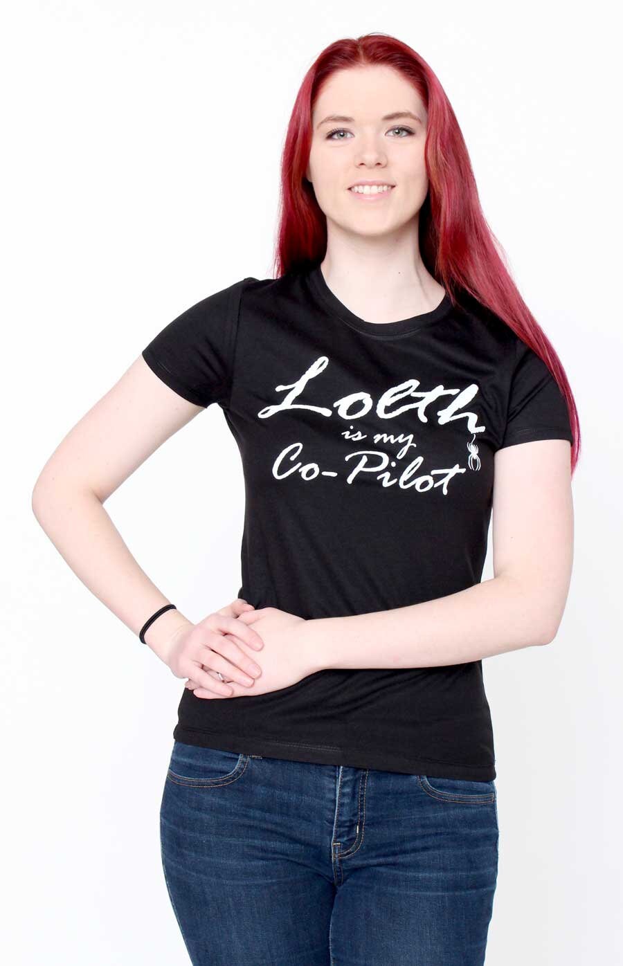 Lolth is My Co-pilot RPG D&D Pathfinder Drow Shirt - Etsy