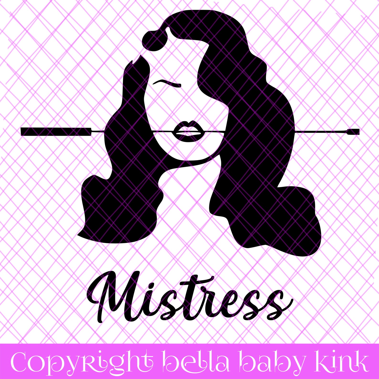 Bdsm Mistress With Riding Crop Svg File For Cricut Silhouette Etsy