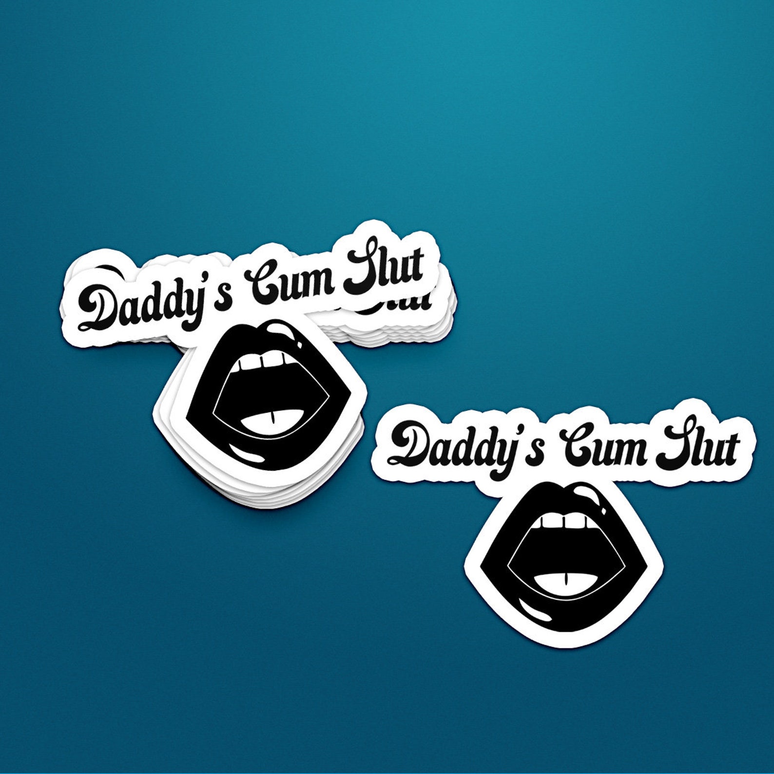 Daddys Cum Slut Svg File For Cricut Silhouette Cameo Etsy