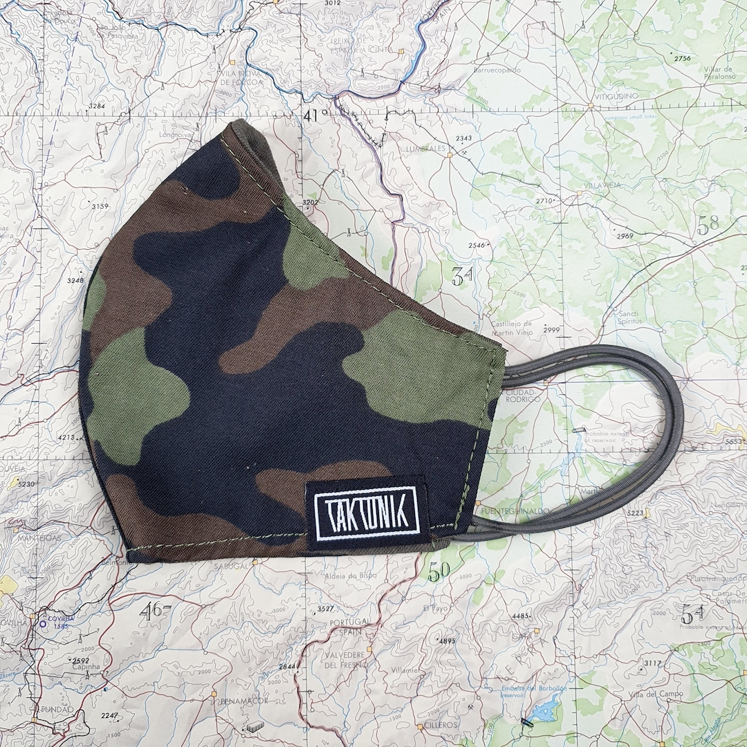 Face Mask UKR ttsko Camouflage Pattern - Etsy