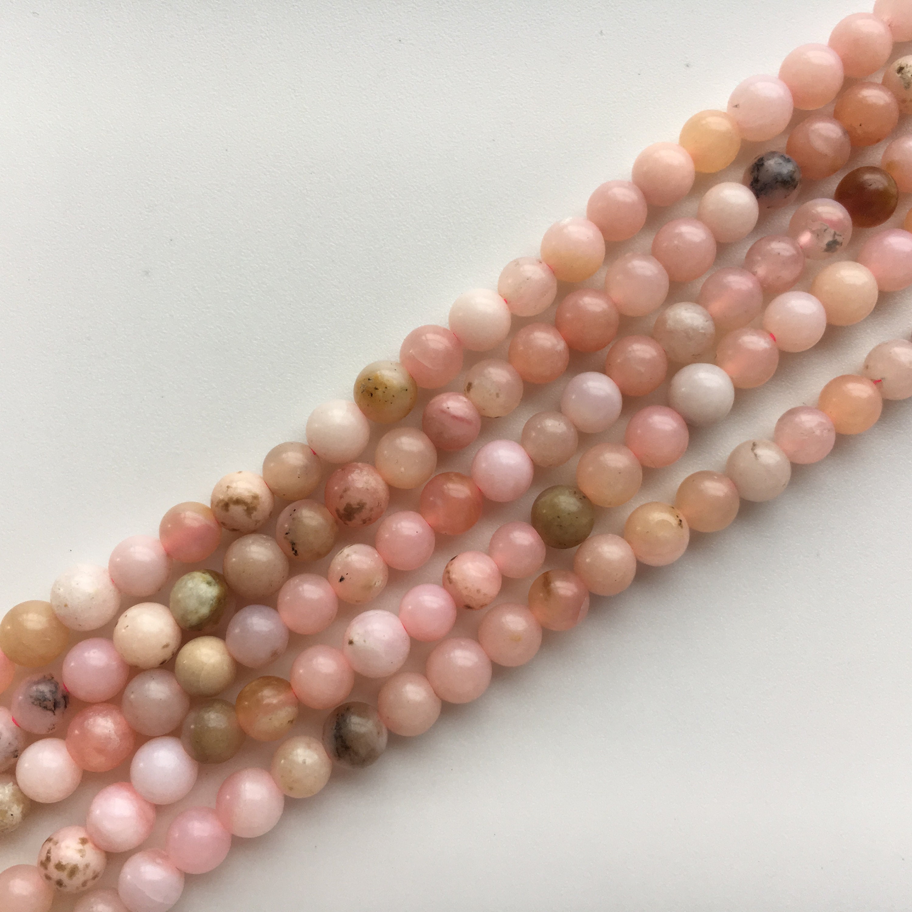 Pink Peruvian Opal Good Quality Grade A Natural Round - Etsy