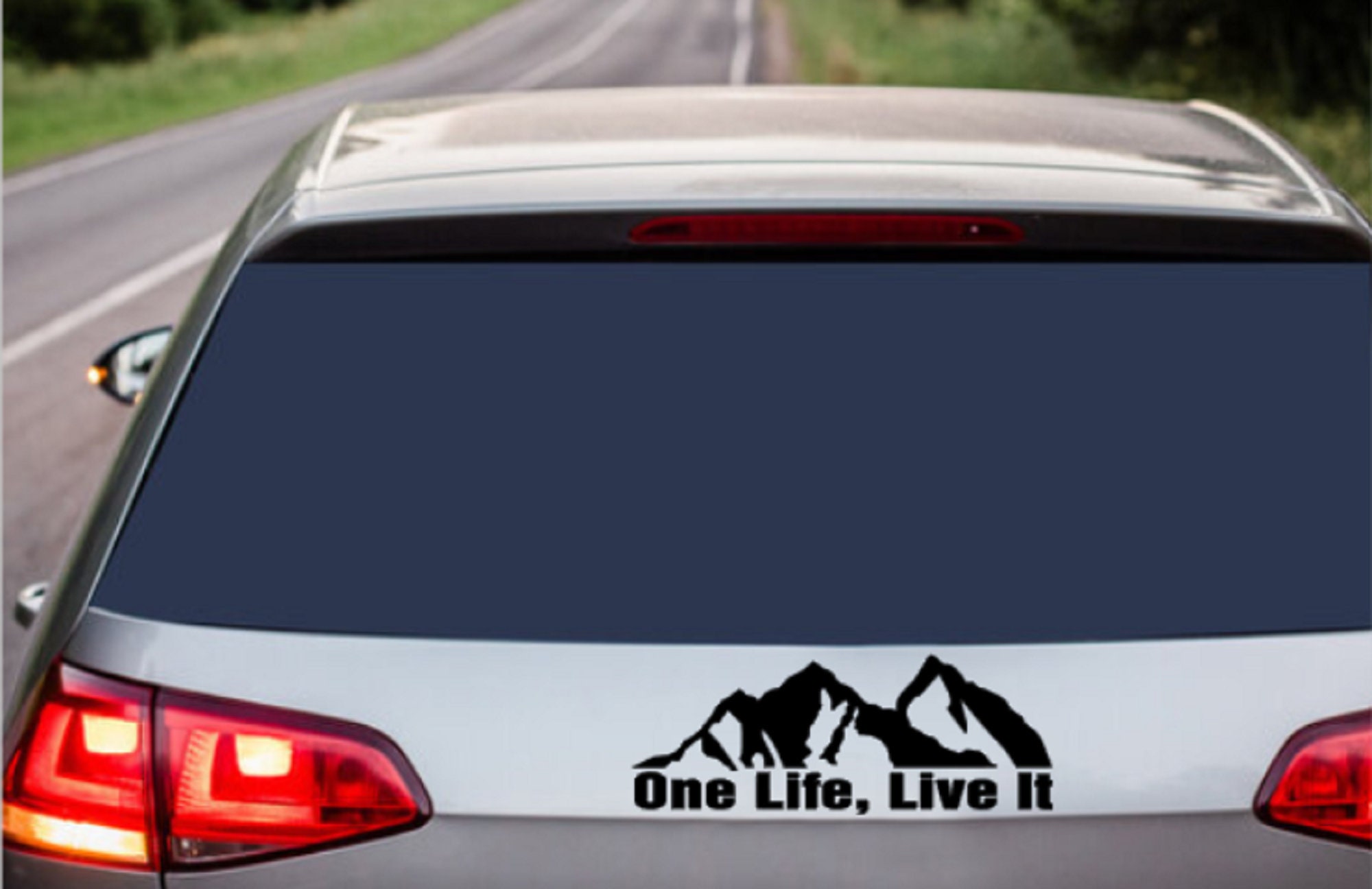 Mountain Decal Campervan Caravan Window Car Laptop Wall Decal - Etsy