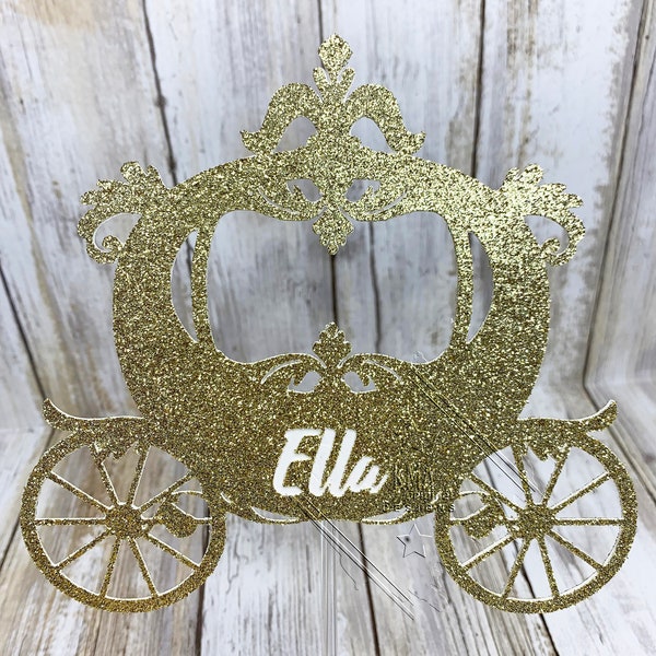 Carriage Cake Topper - Etsy