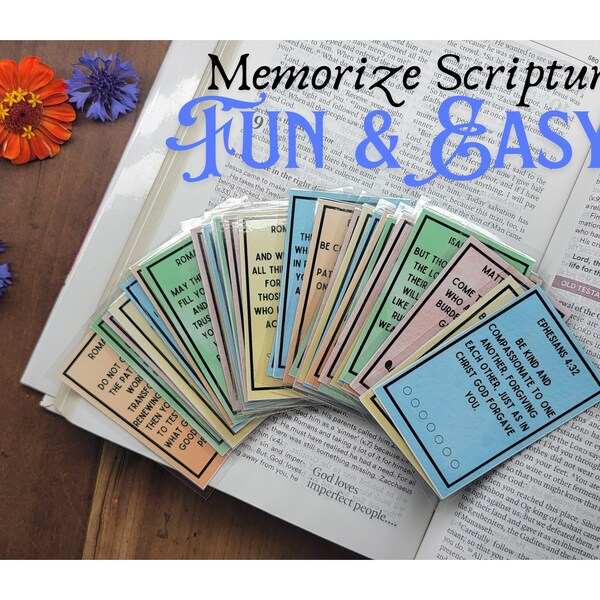 Memorize Scripture - Etsy