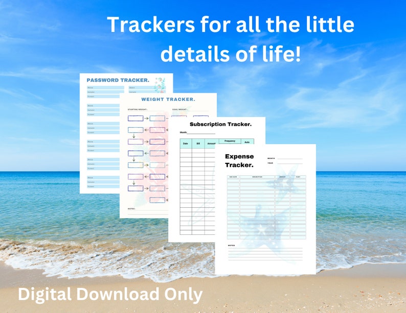 Ultimate Planner Printable Planner Reusable Planner Undated - Etsy
