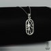 Sterling Silver God Seth Pendant - Egyptian Necklace - Etsy