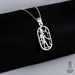 Thoth Necklace, Sterling Silver Thoth Pendant, Egyptian Revival ...