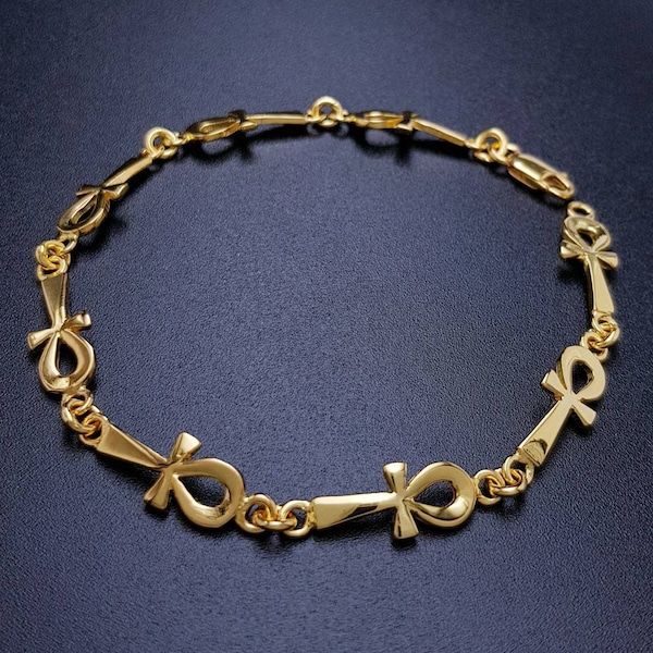 Ankh Bracelet - Etsy