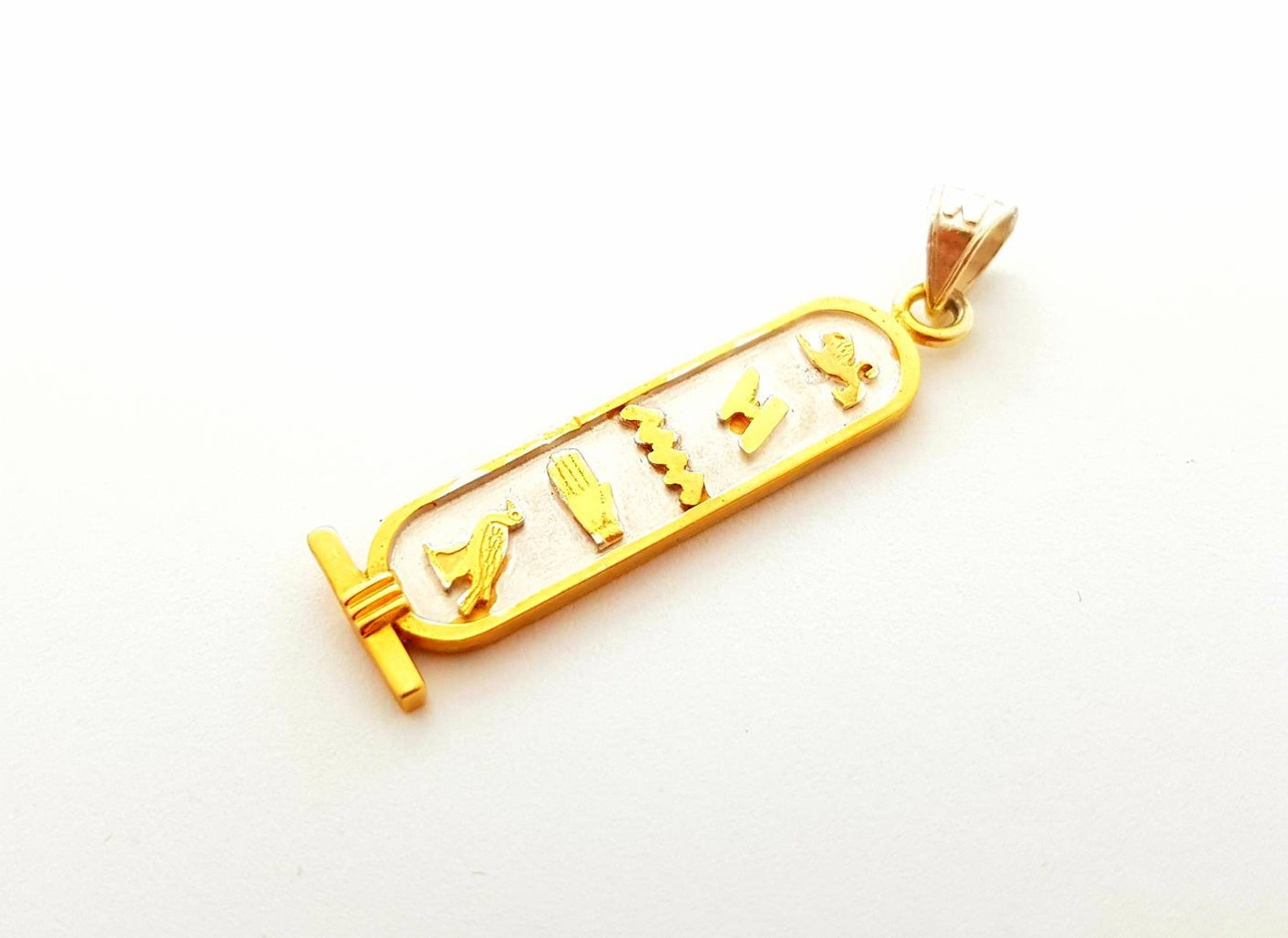 Personalised Double Sided Cartouche, Custom Cartouche Name in ...