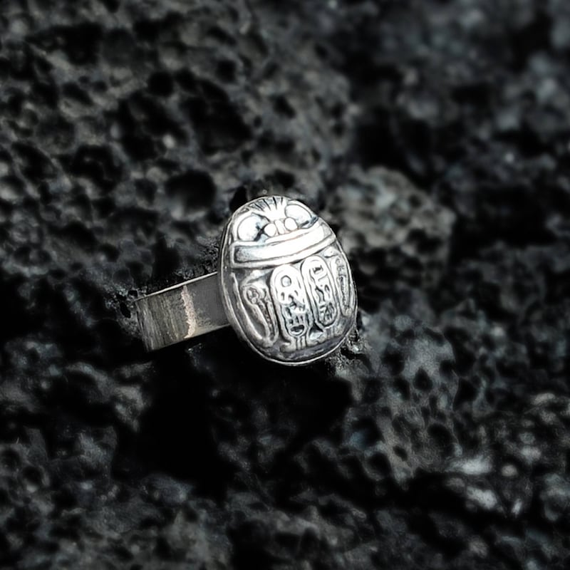 Scarab Ring - Etsy